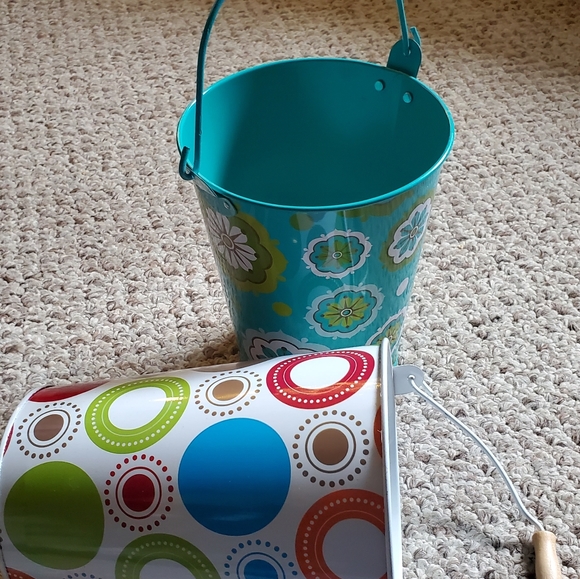 thirty-one | Party Supplies | Thirty One Htf Party Metal Buckets | Poshmark